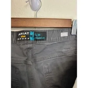 Ariat | Pants | Ariat Rebar M7 Made Tough Durastretch Pants Grey Slim ...
